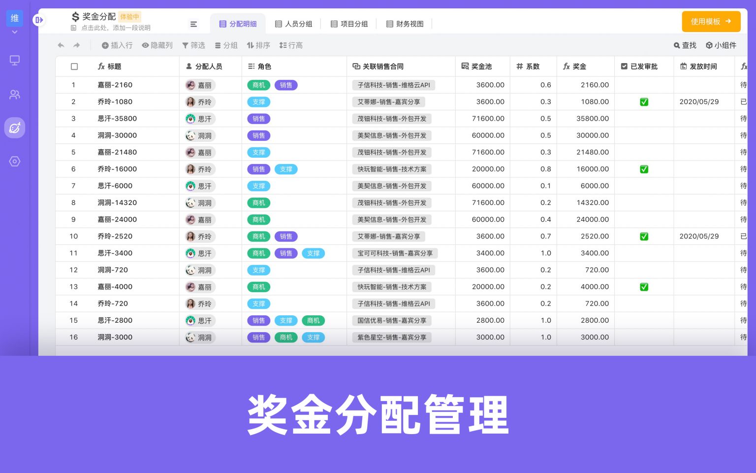 vika CRM客户关系管理系统 - vika维格表解决方案 - Vikadata